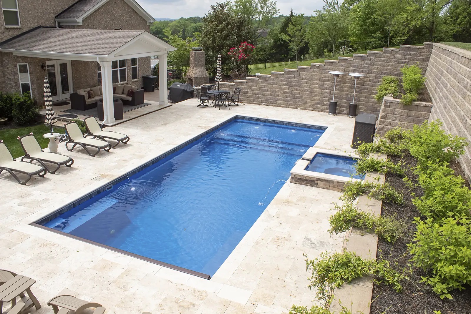 The Leisure Pools Pinnacle™ Inground Pool - Northern Colorado Pools