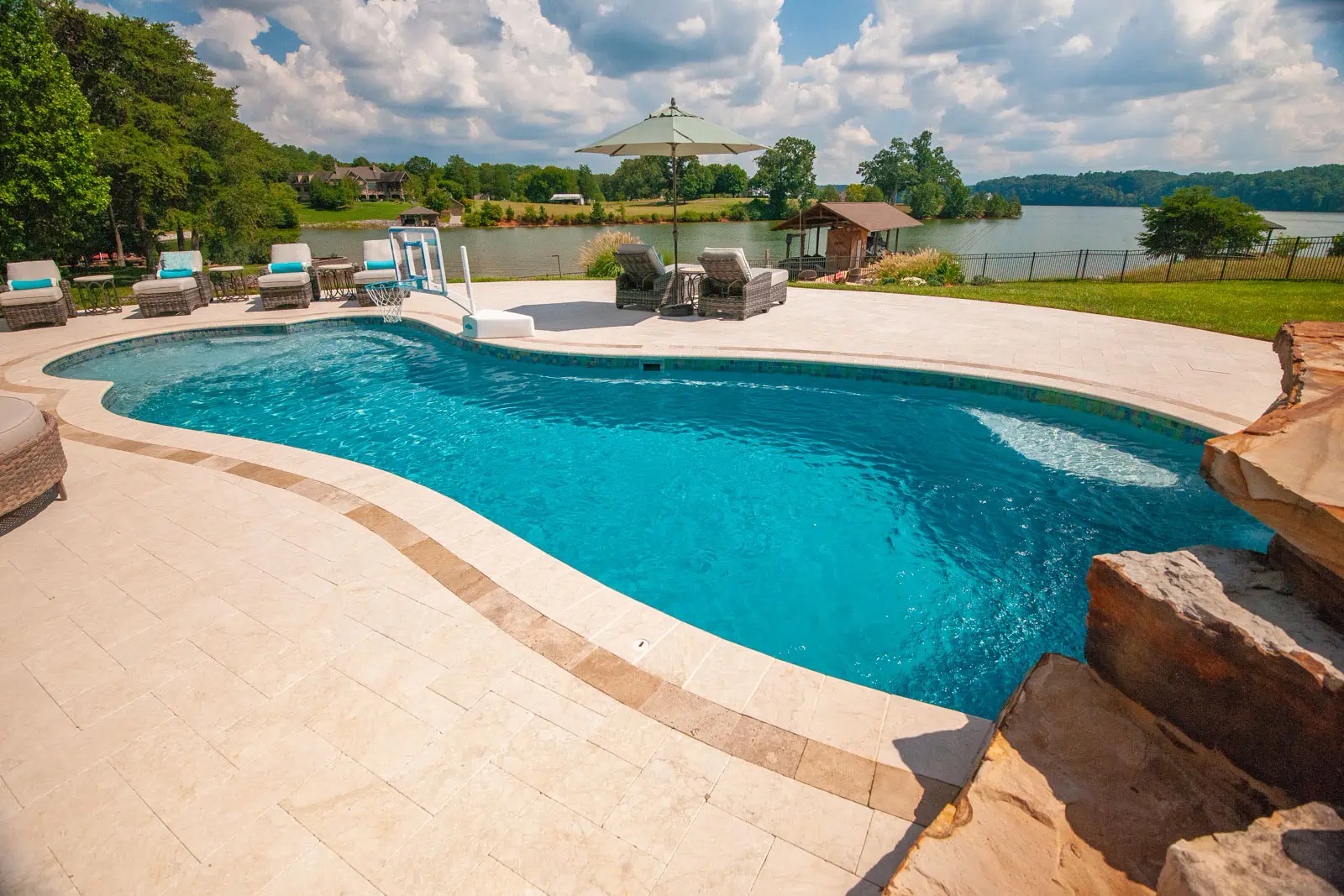 The Leisure Pools Eclipse™ Inground Pool - Northern Colorado Pools